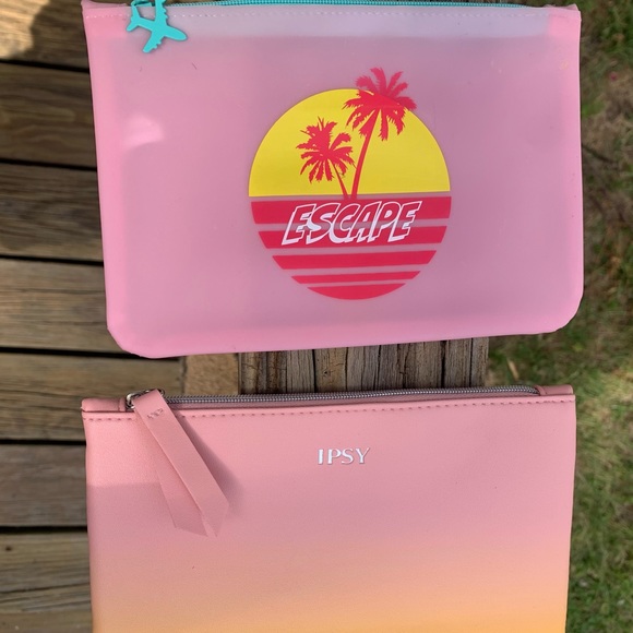 ipsy | Bags | 3 For 2 Ipsy Bags Super Cute Summer Time Themed | Poshmark